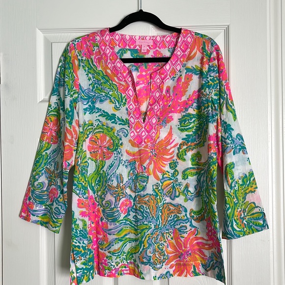 Lilly Pulitzer | Tops | Lilly Pulitzer Shirt | Poshmark